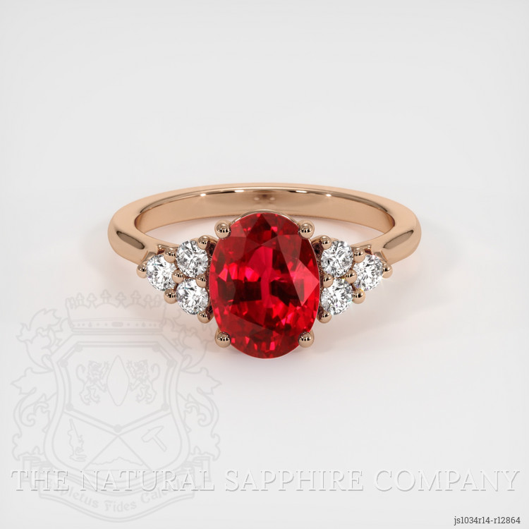 Ruby Ring 1.97 Ct. 14K Rose Gold | The Natural Ruby Company