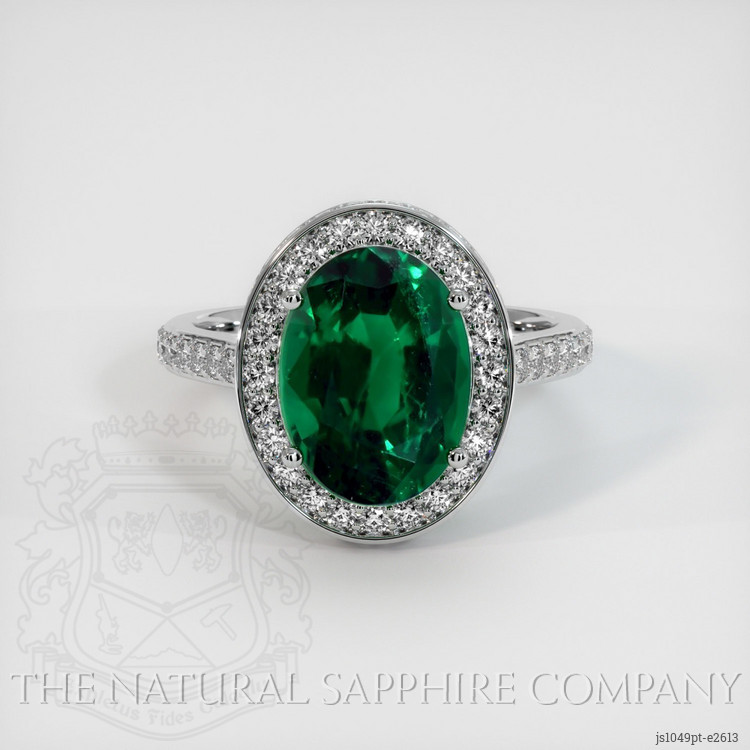 Emerald Ring 3.64 Ct. Platinum 950 | The Natural Emerald Company