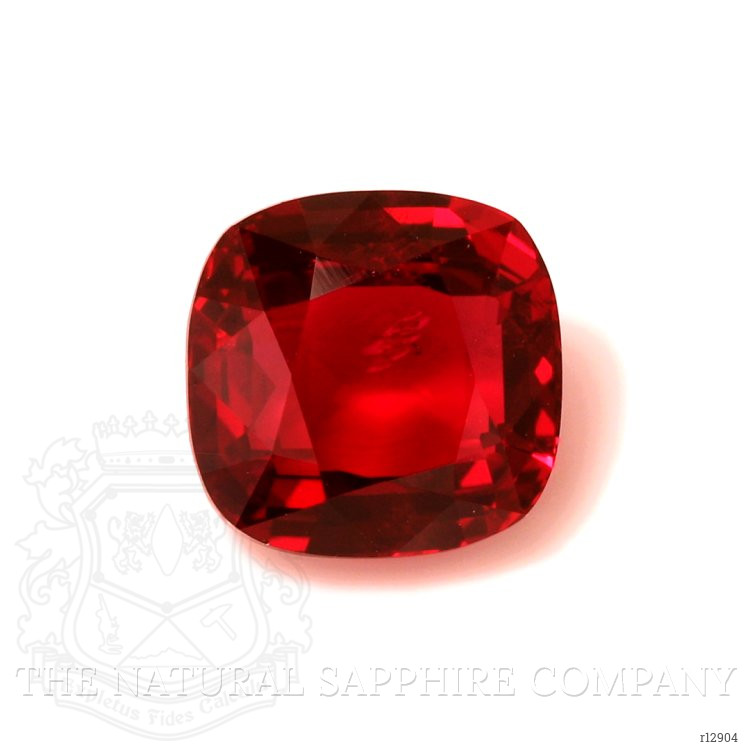 Loose Ruby - Cushion 2.83 Ct. - #R12904 | The Natural Ruby Company